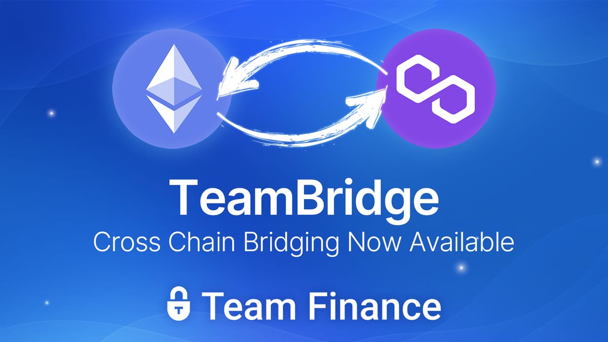 New Feature: TeamBridge - A Crypto Bridge with deBridge Points